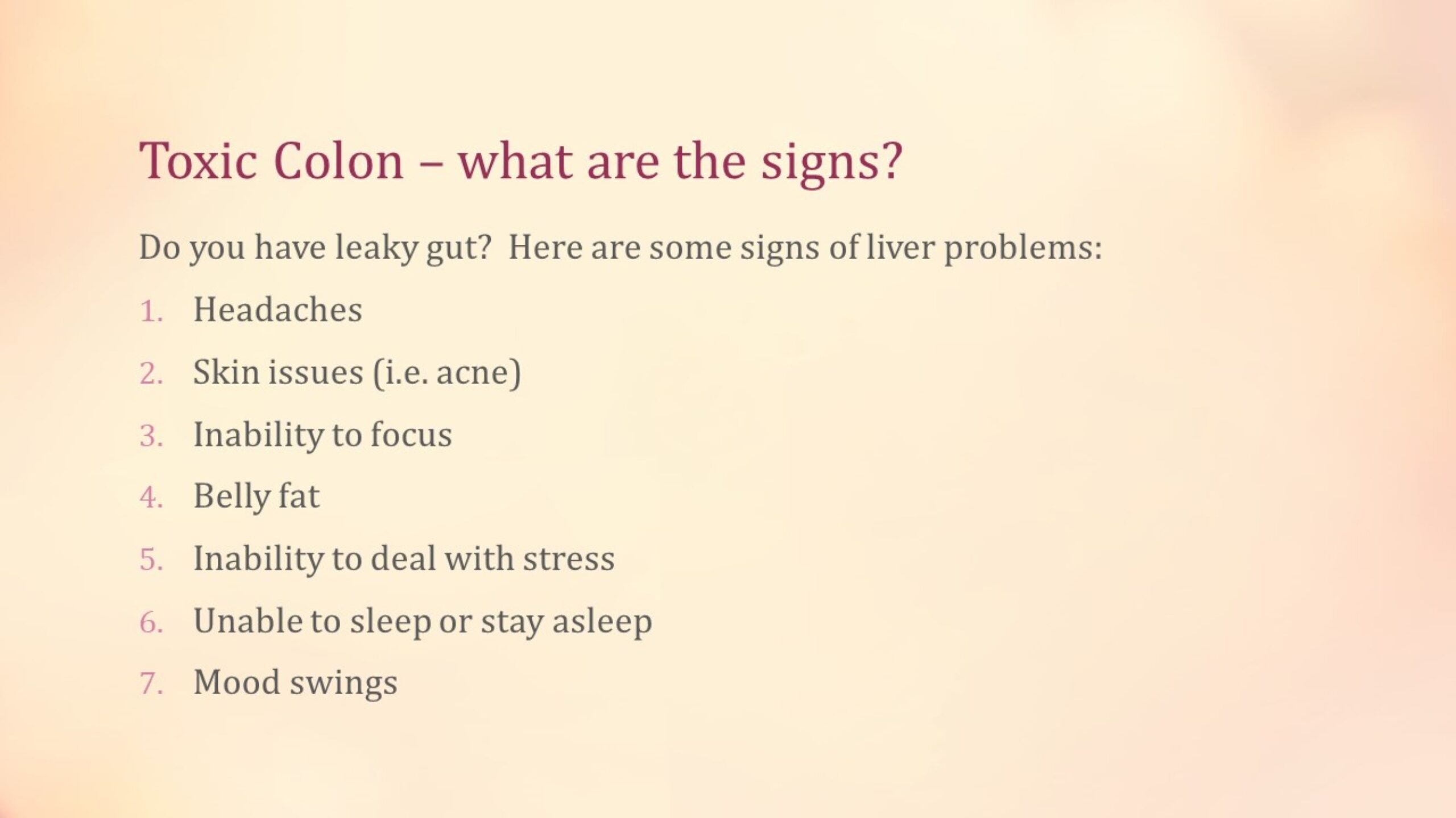 Your toxic colon - Nutt So Ruff